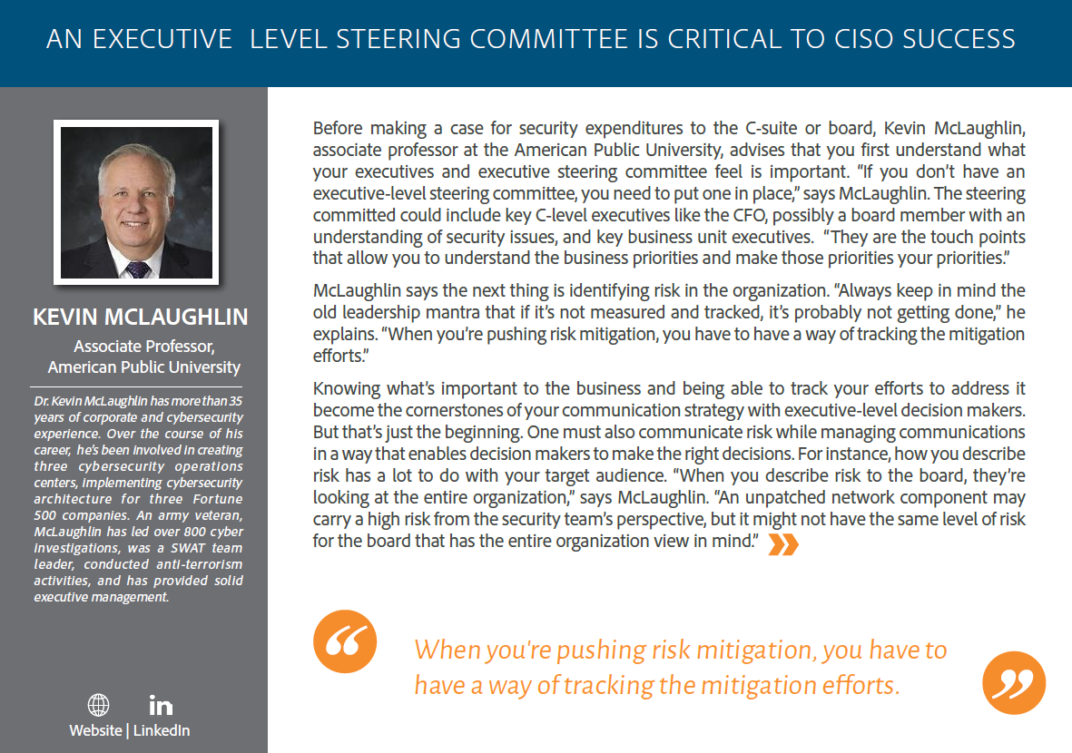 Security Steering Committee – Members Needed